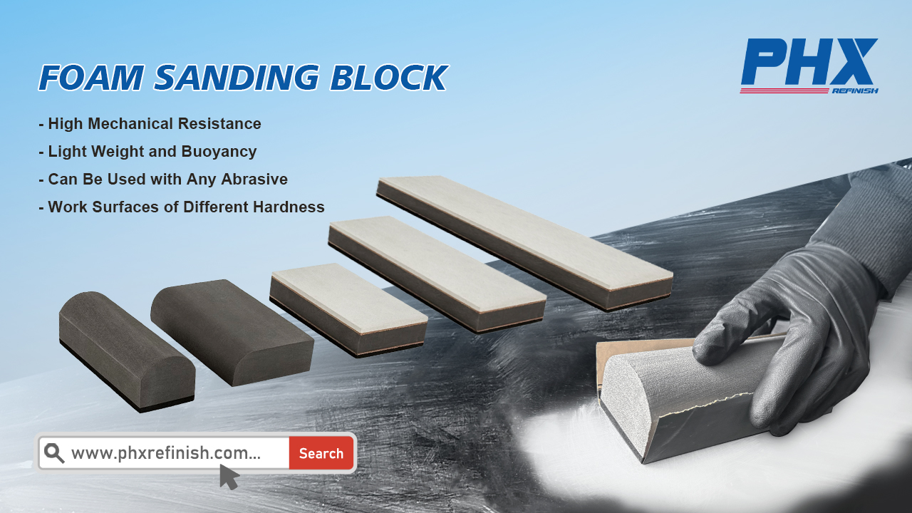 Foam Sanding Block - PHX REFINISH CO., LTD.